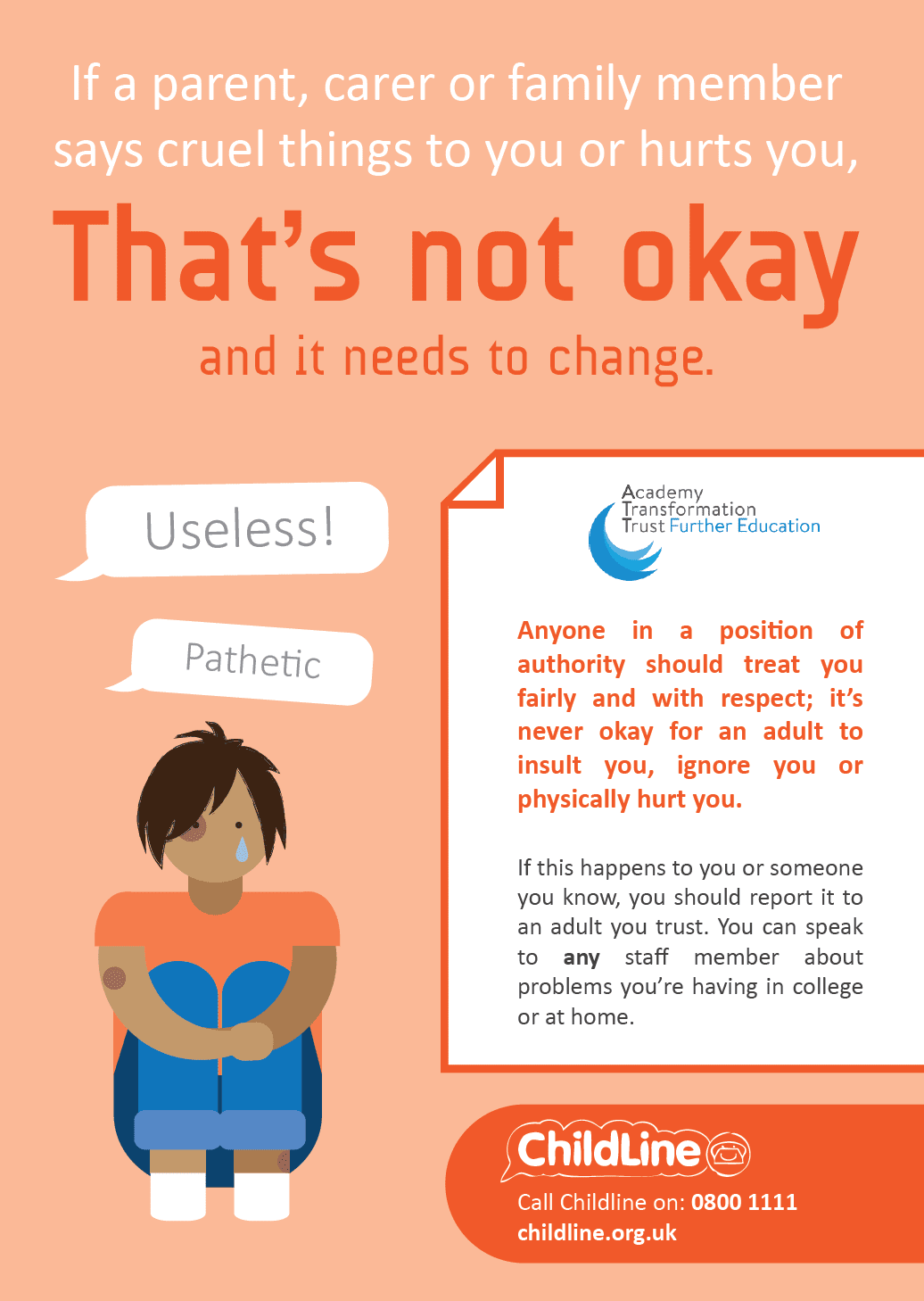 Learner Safeguarding Information - Academy Transformation Trust Further ...